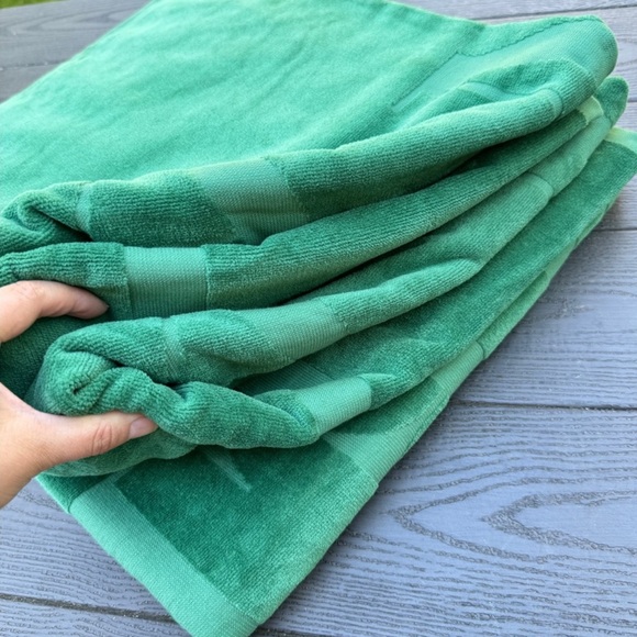 La Mer | Skincare | 4 La Mer Green Body Beach Towel Soft Exclusive Vip ...